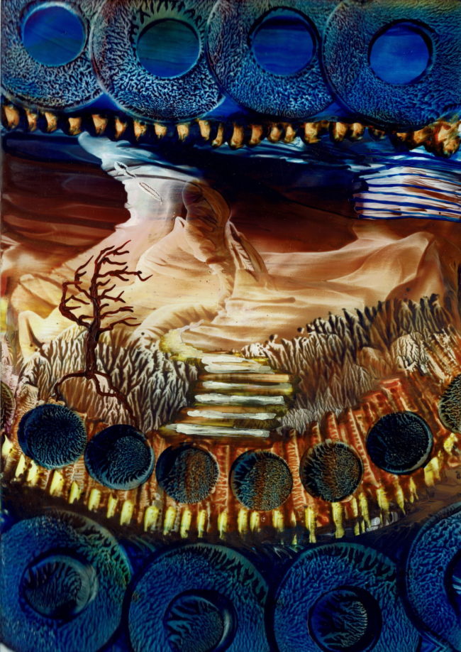 encaustic art 2019 – Michael Bossom
